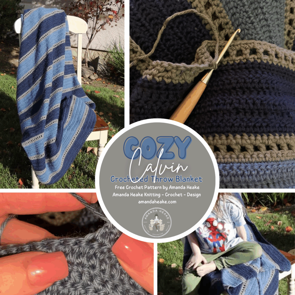 Knit Temperature Blanket - Free Tutorial - Amanda Heake